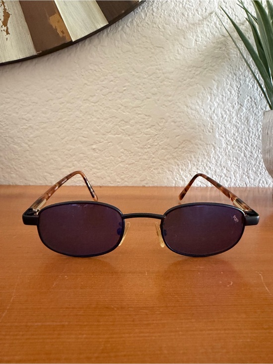 Revo | Accessories | Vtg Rare Revo H2o Rare 112 Oval Sunglasses Black ...
